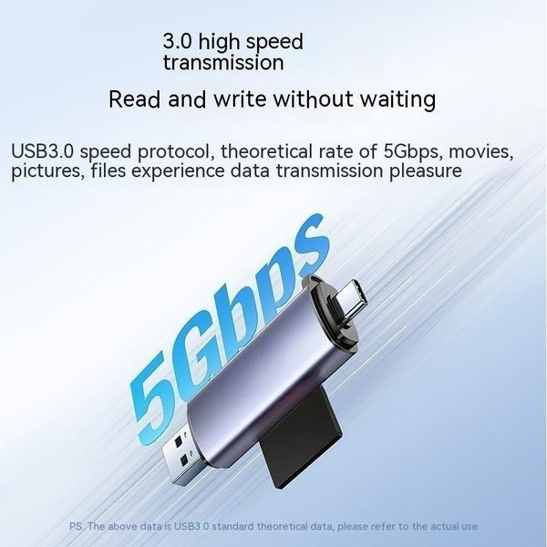 Multi-function In One Large Sd Memory Card Conversion Tf Type-c Comput ...