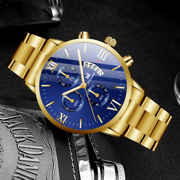 Men's Business Steel Belt Watch – Halfkick